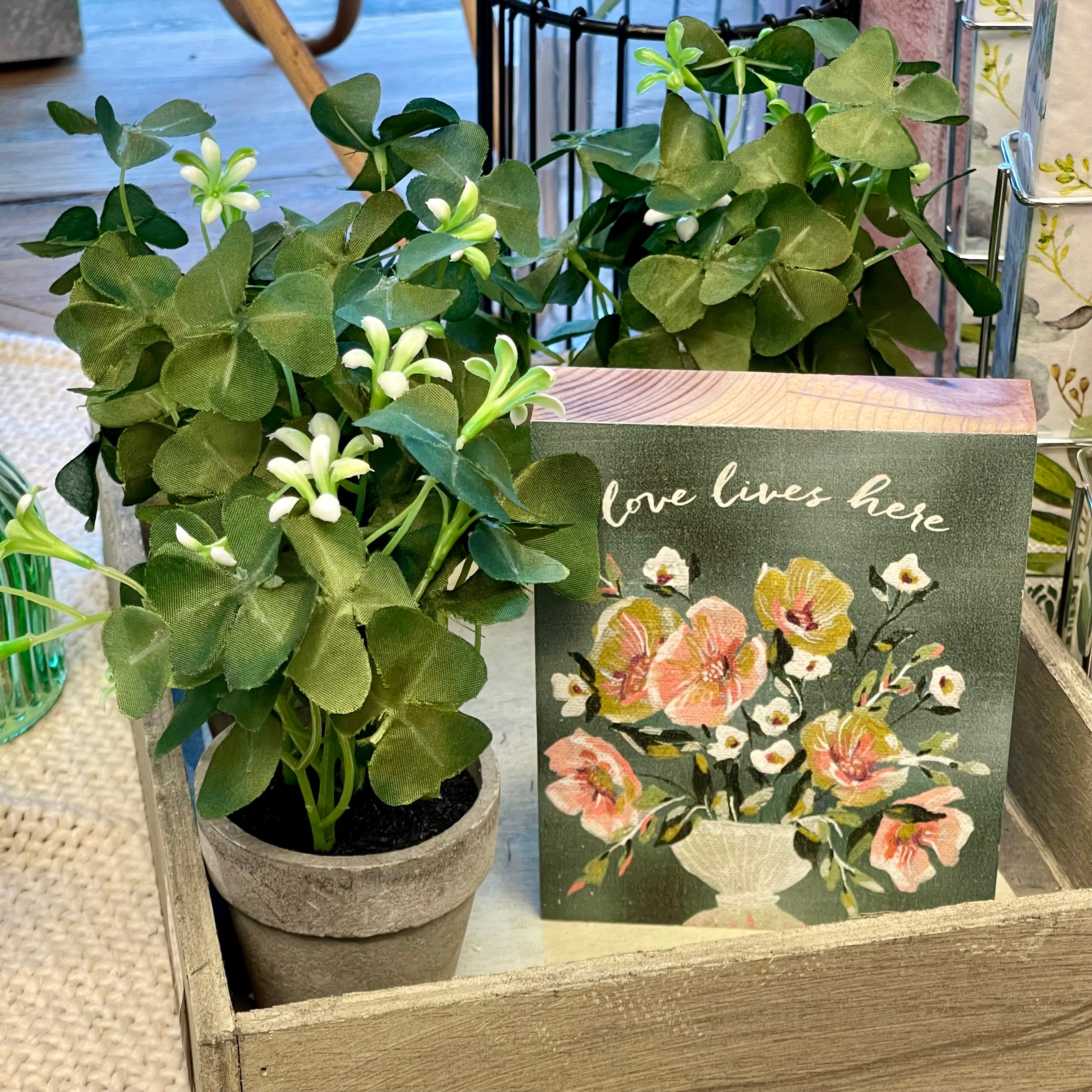 Spring Into Green – The Wreath Stand