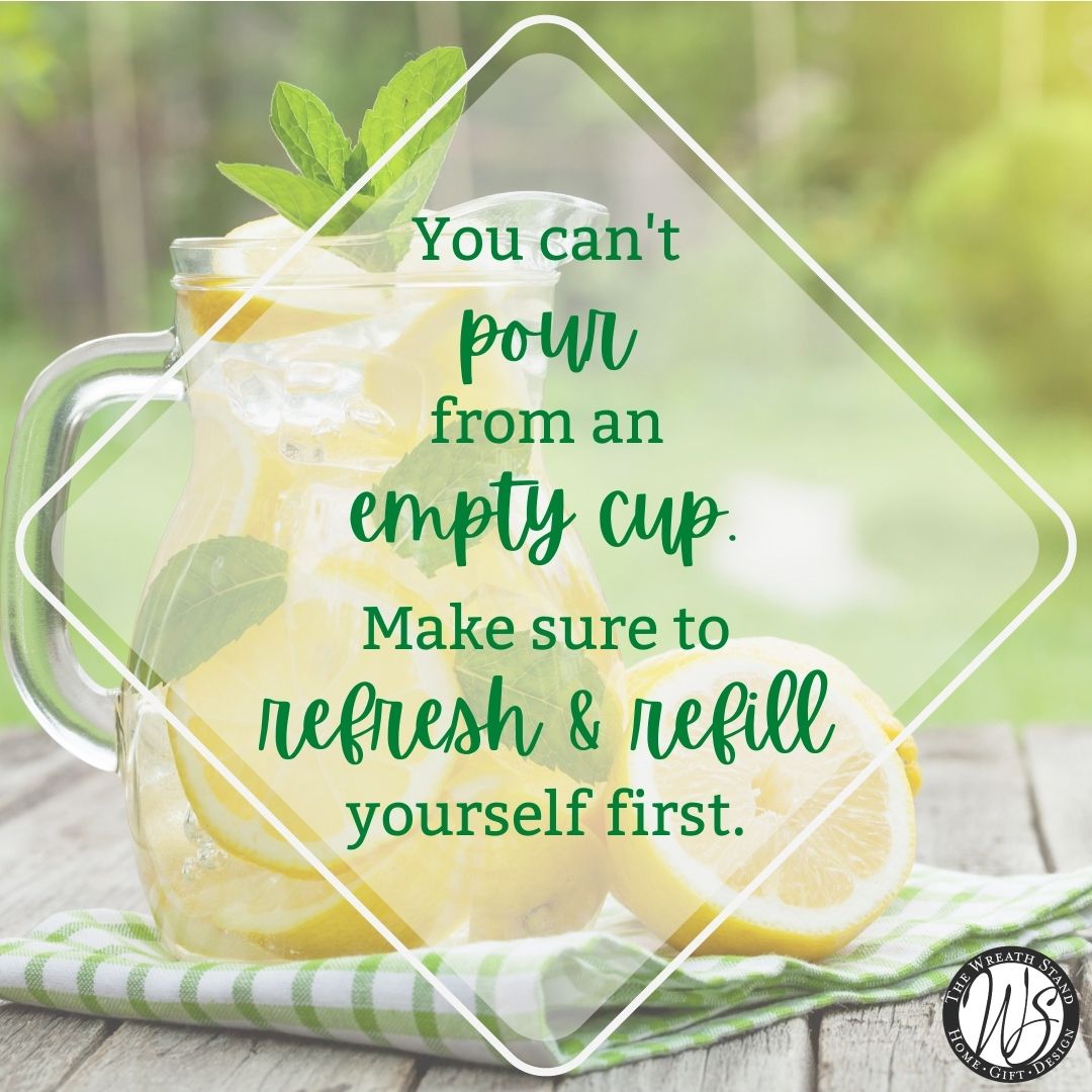 Rest, Relax, And Recharge – The Wreath Stand